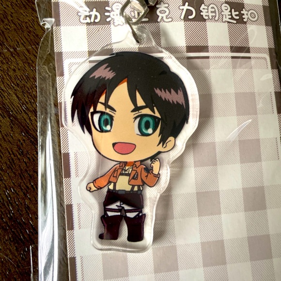 Toys | Attack On Titan Eren Keychain23acrylic | Poshmark